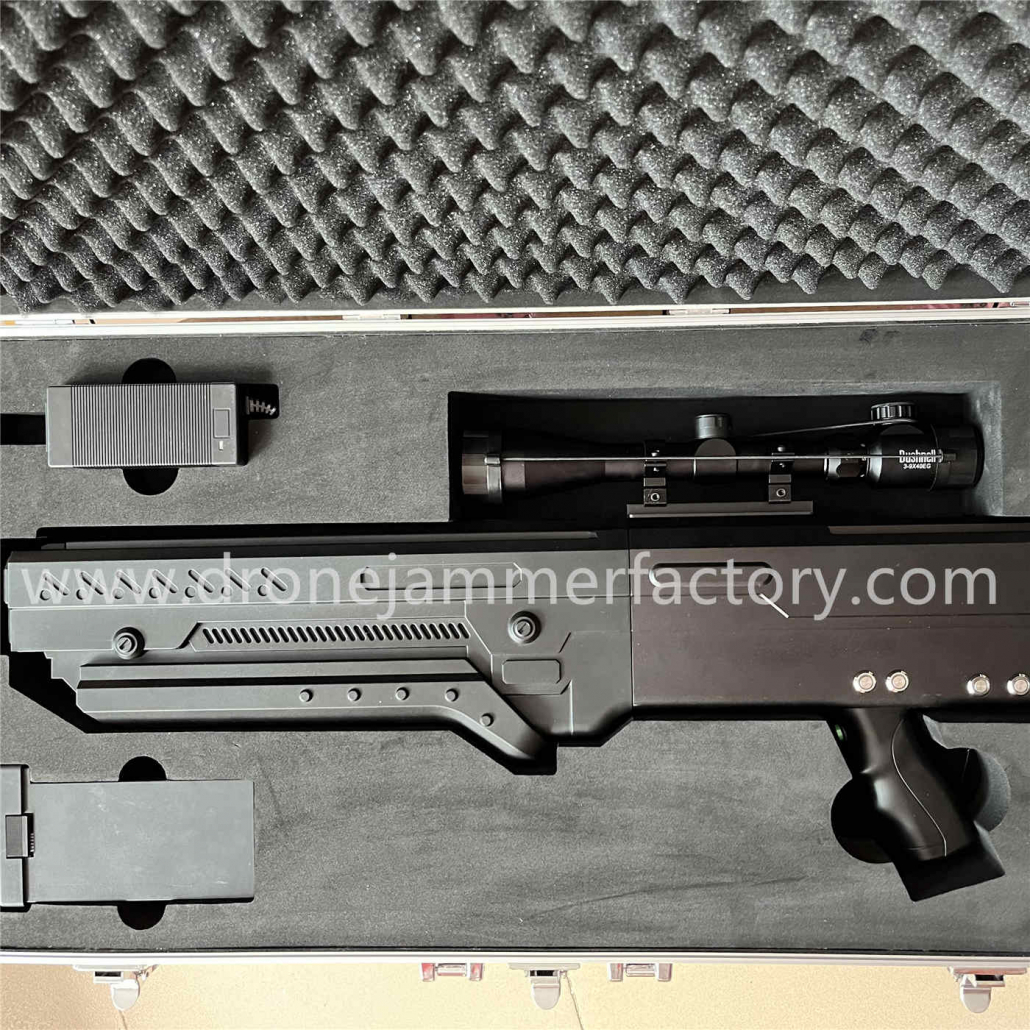 Drone Jammer Gun - High Power 1500 meters - 900MHz 1.5GHz 2.4GHz 5.8GHz ...